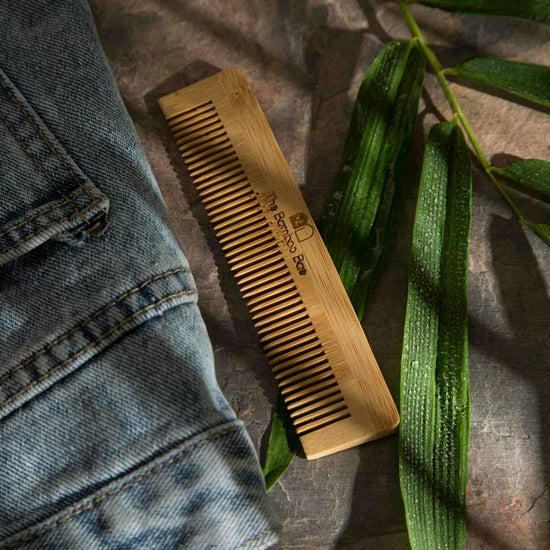 Bamboo Comb - Best Travel Comb | Pocket-Sized Comb – The Bamboo Bae