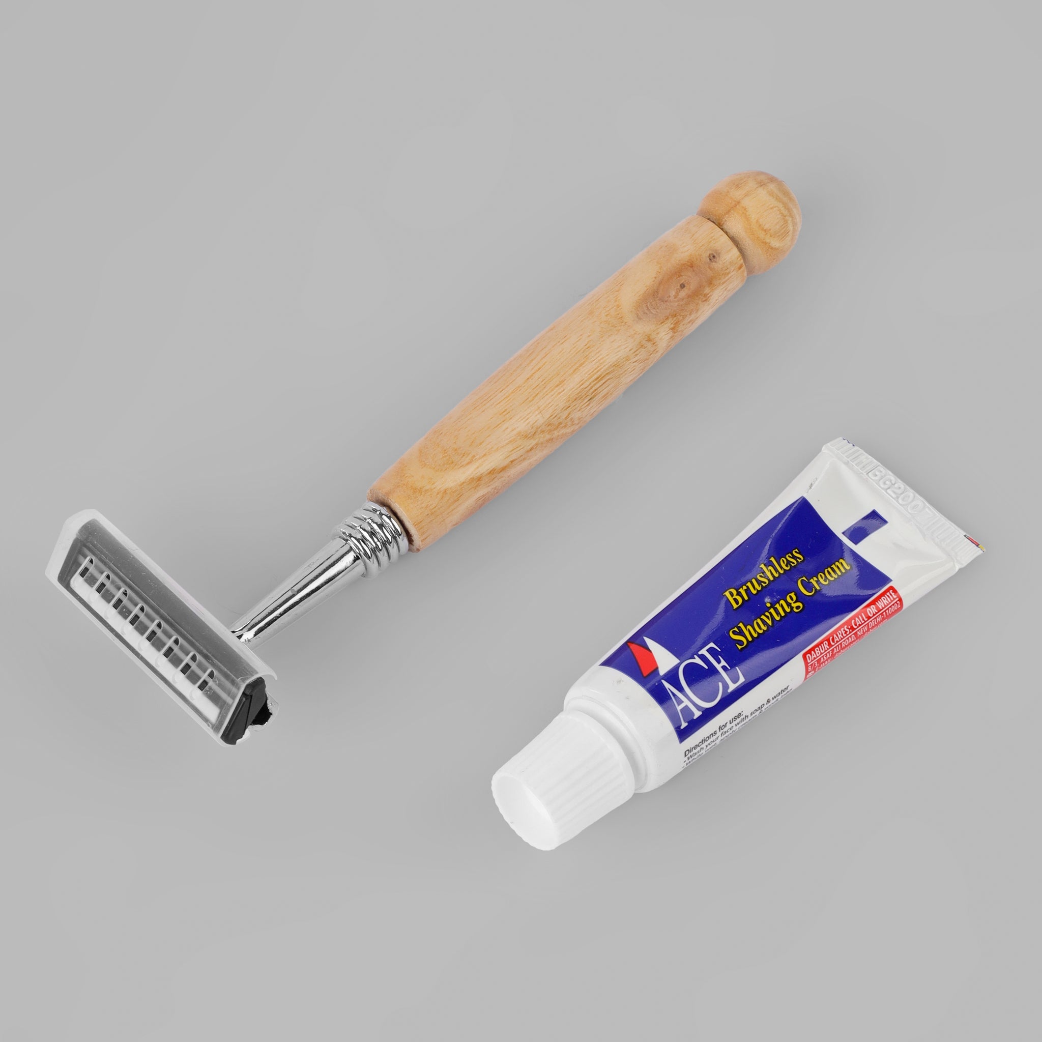 Bamboo Shaving Kit | Sustainable Razor & Grooming Set for Travel & Hot ...