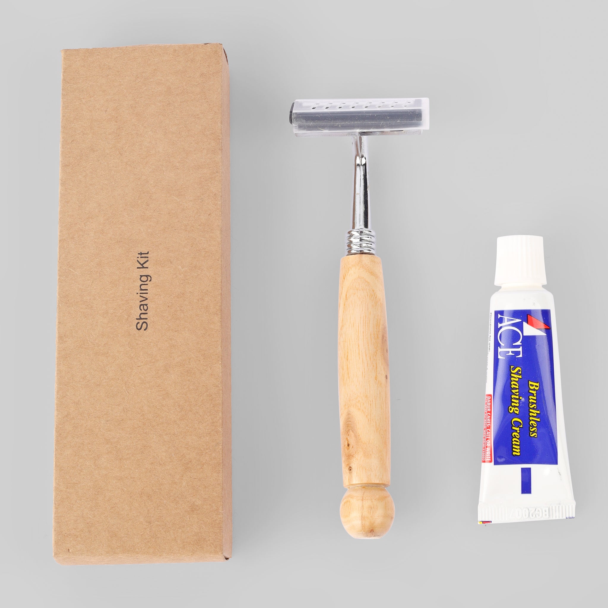 Bamboo Shaving Kit | Sustainable Razor & Grooming Set for Travel & Hot ...